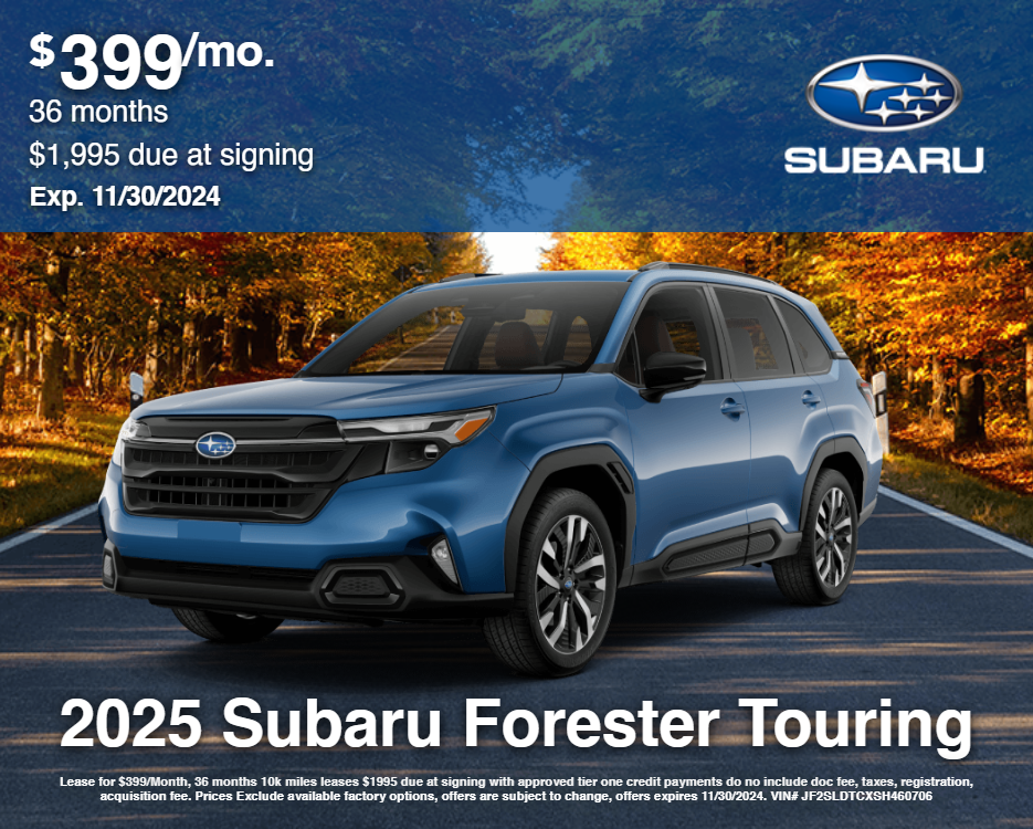 2025 Subaru Forster Touring | LaFontaine Automotive Group Specials ...